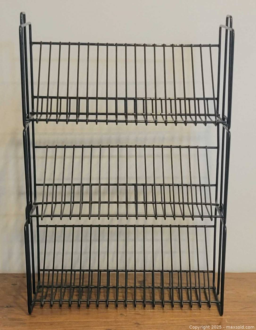 Ikea wire CD/DVD organizers, 3 stackable | Maxsold