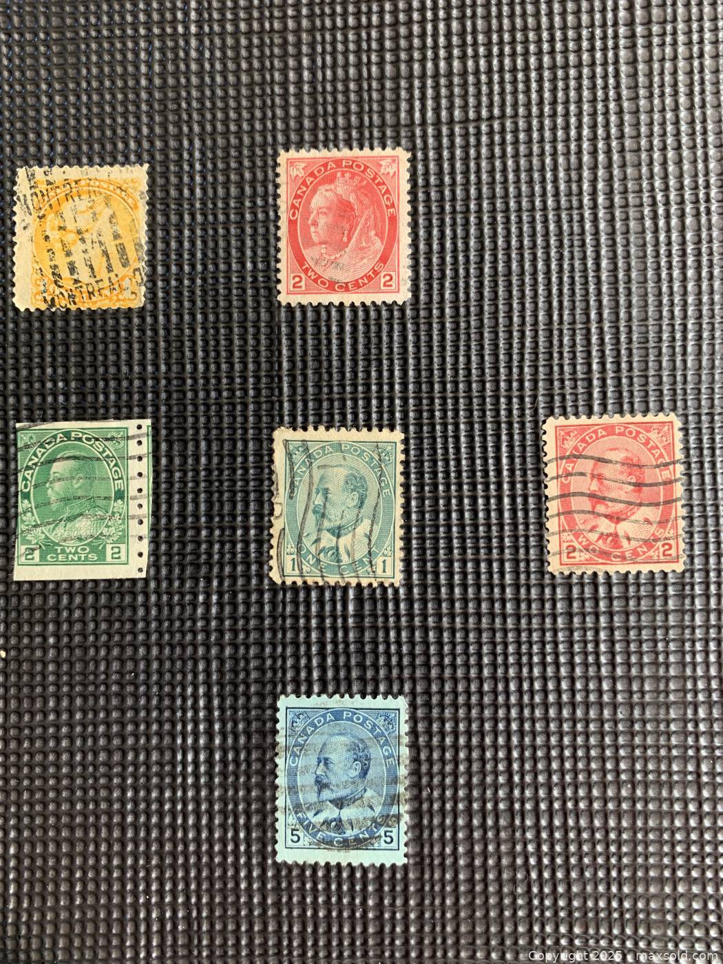 1869-1908 Canada used postage stamps – 6 | Maxsold
