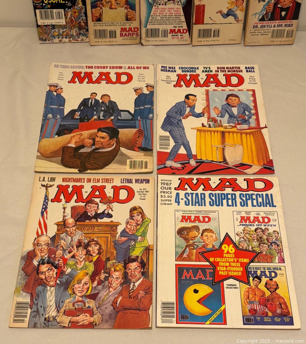 MAD magazines and paperback books | Maxsold