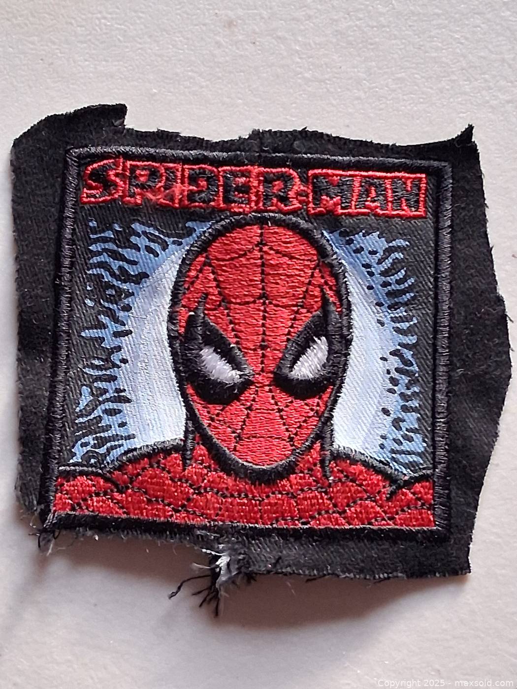 Marvel Spider-Man fabric patch | Maxsold