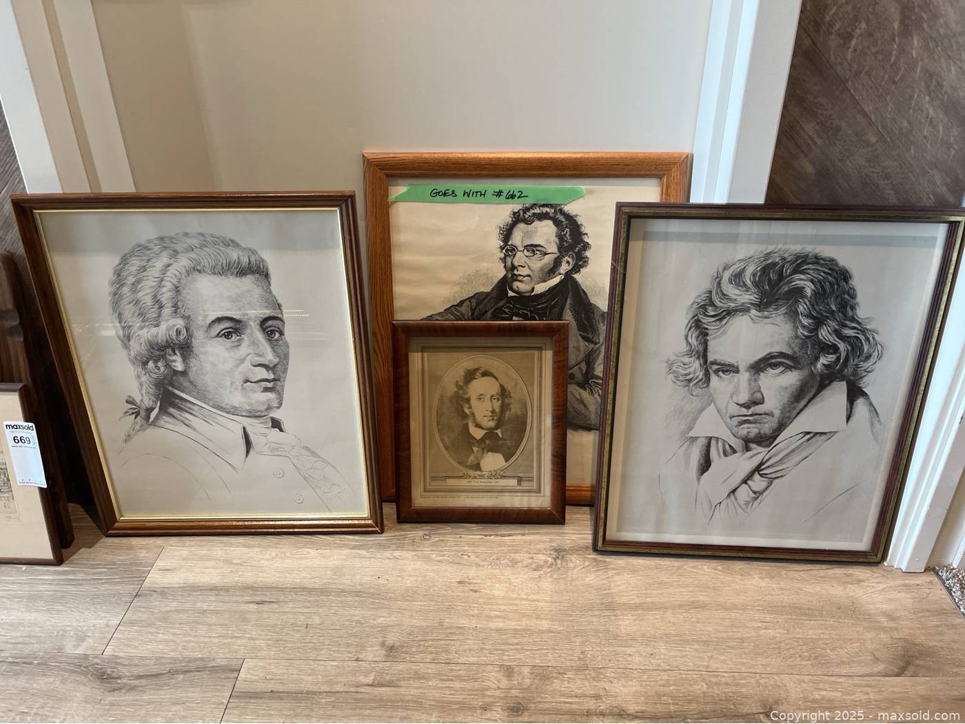 Classical composer busts and portraits | Maxsold