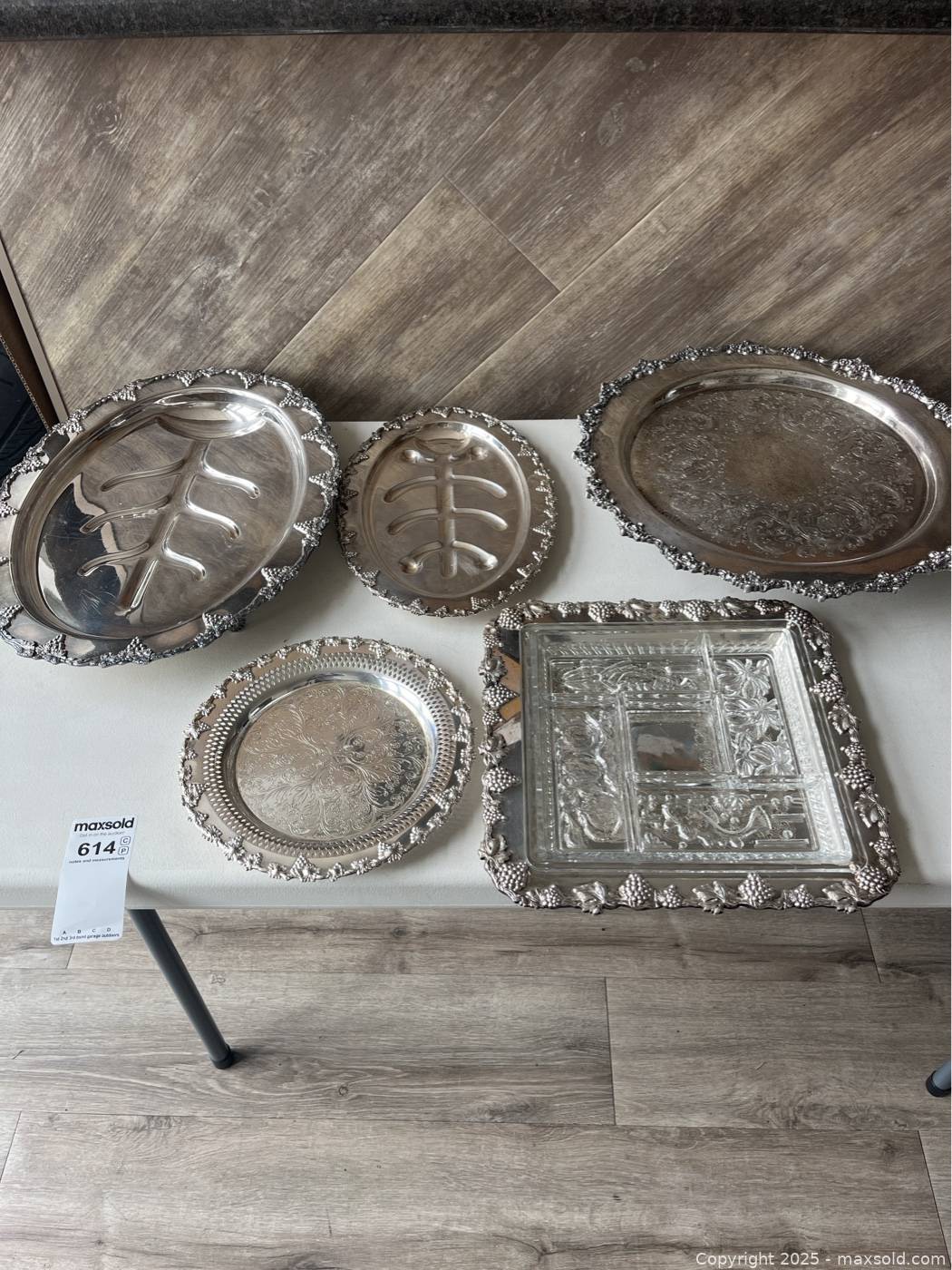 EP silver-plate platters and trays | Maxsold