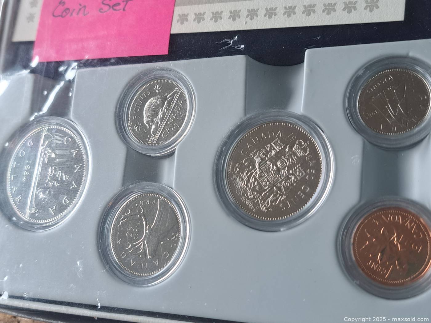 1984 Royal Canadian Mint specimen coin set | Maxsold