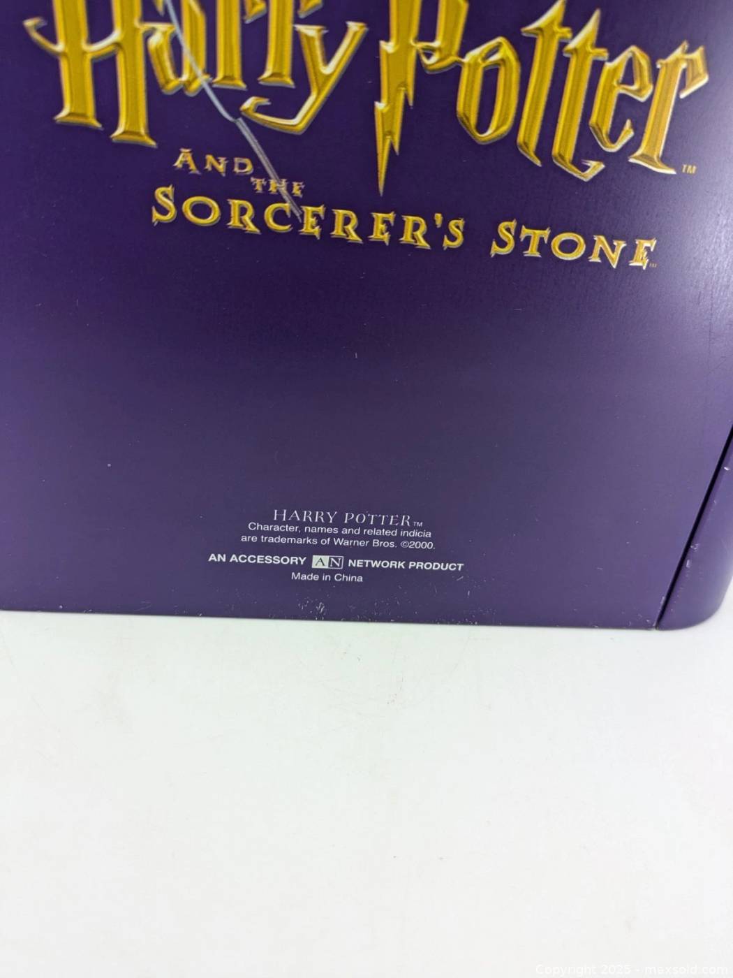 2 Harry Potter Sorcerer’s Stone tin book boxes | Maxsold