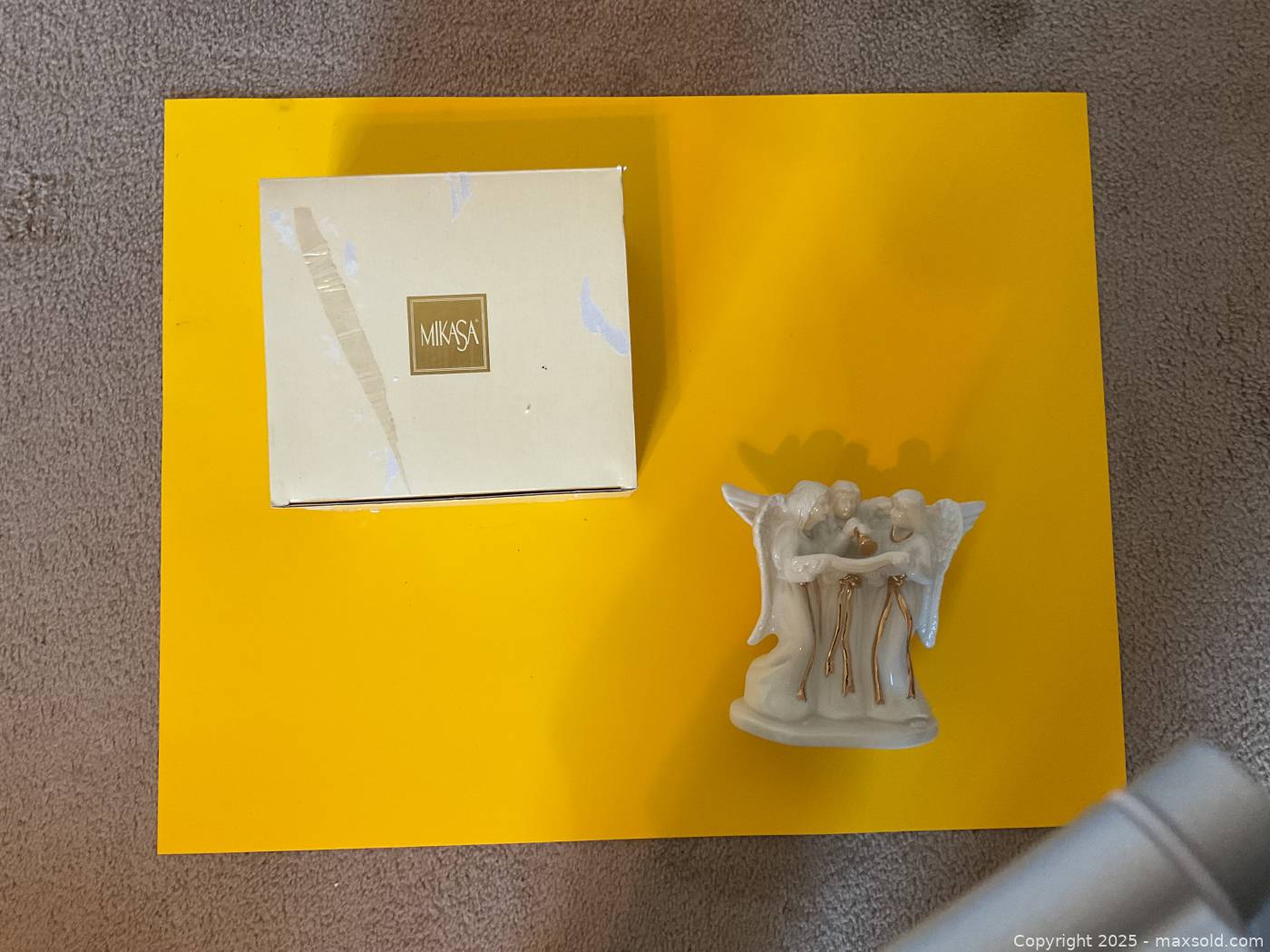 Mikasa Three-Angel Porcelain Figurine | Maxsold