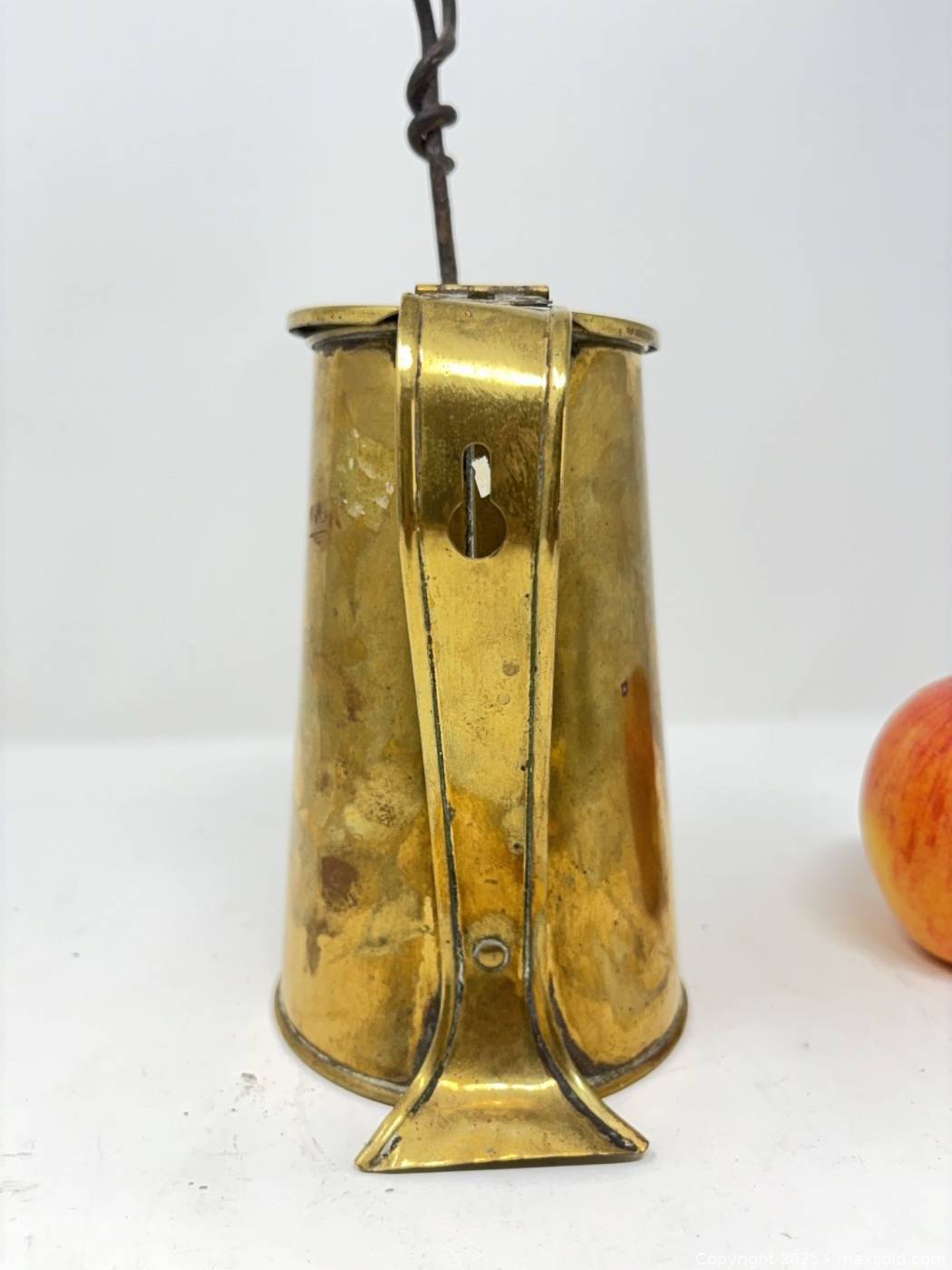 Mayflower brass fire extinguisher canister c.1890-1910 | Maxsold