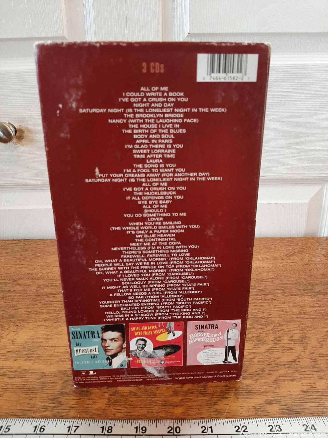 Frank Sinatra The Collection 3-CD box set | Maxsold