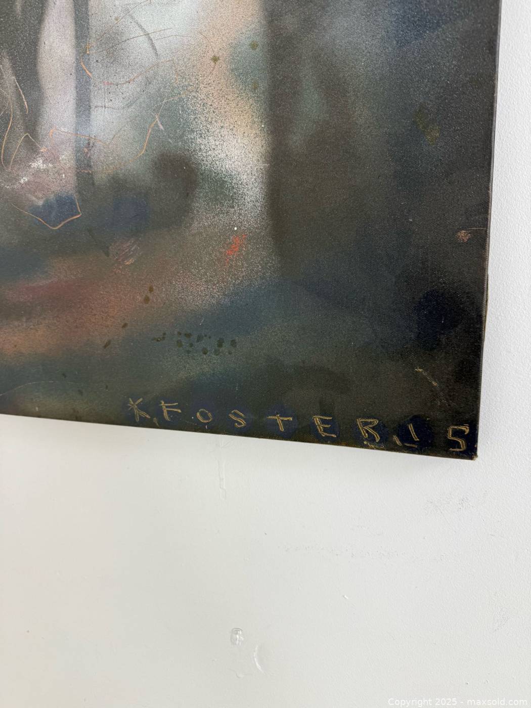 2015 Ken Foster acrylic on canvas painting | Maxsold