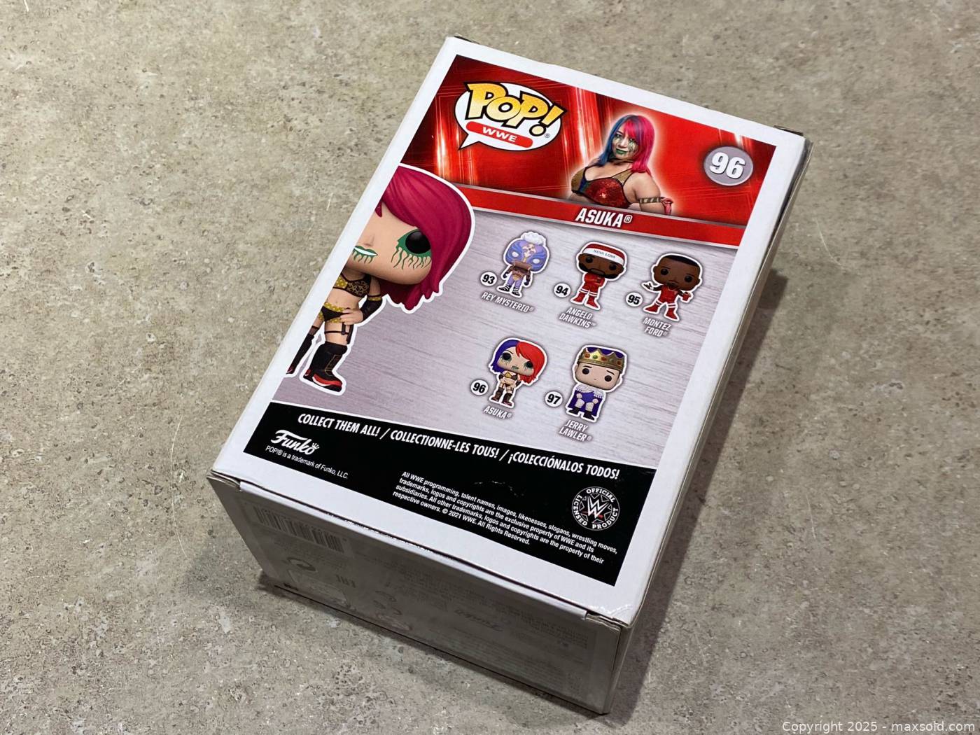 Funko Pop! WWE #96 Asuka Vinyl Figure NIB | Maxsold
