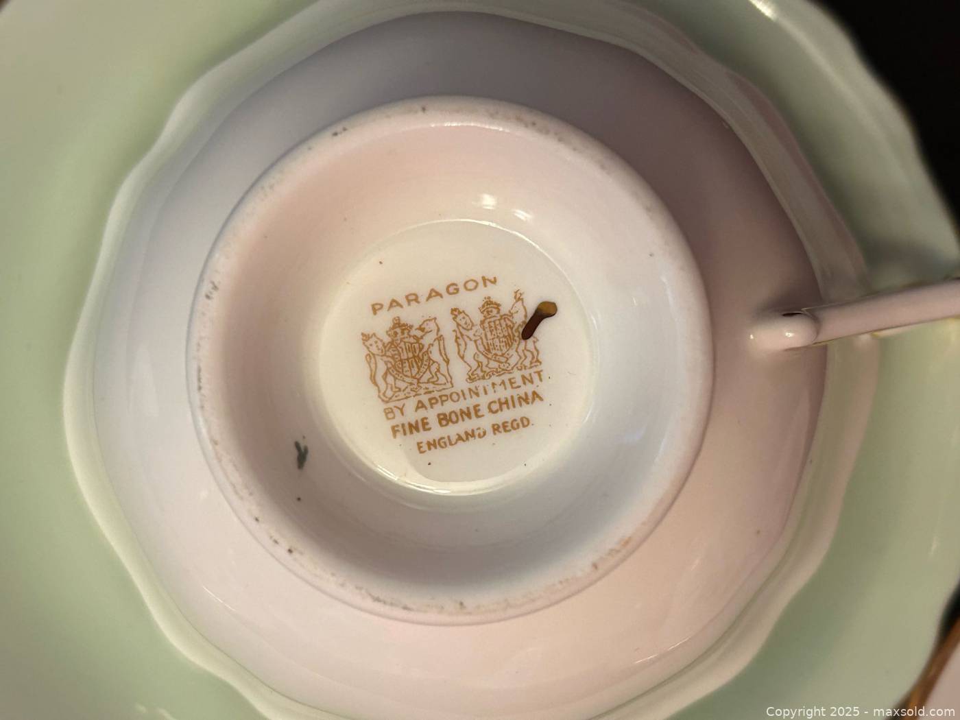 5 English Bone China Teacup & Saucer Duos | Maxsold