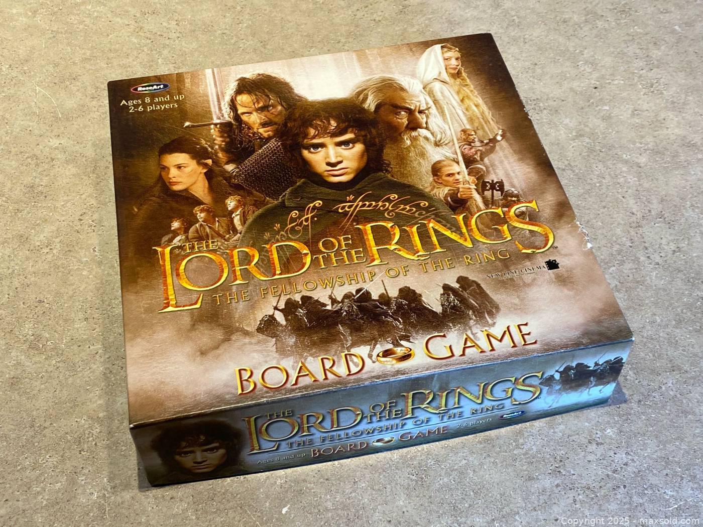 The Lord of the Rings: The Fellowship of the Ring board game, 2002 ...