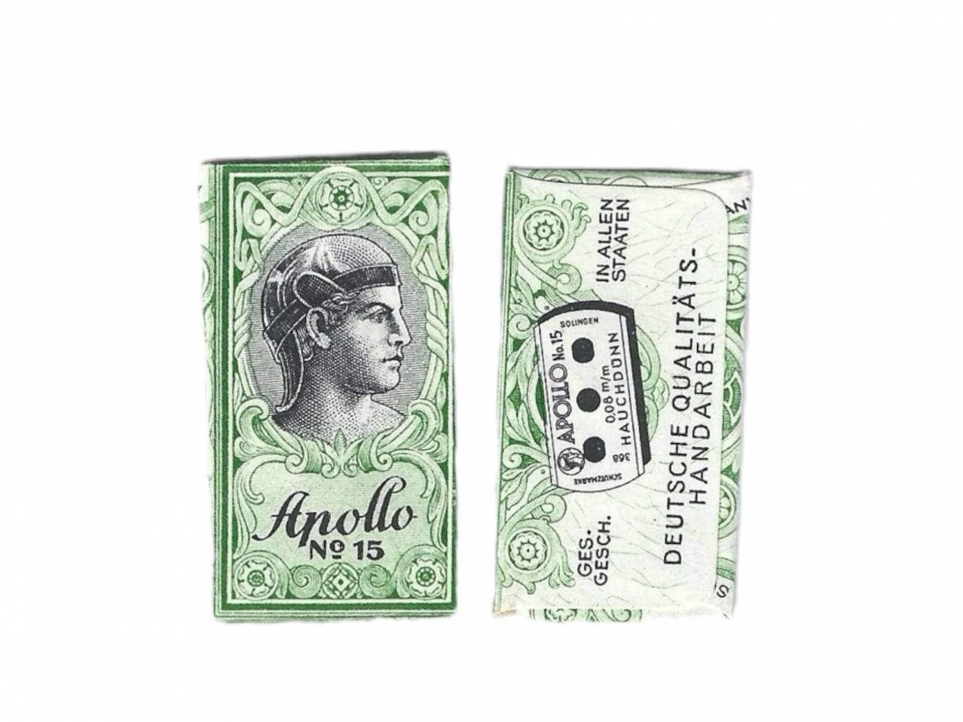 Vintage German Razor Blade Packets, 11 pieces | Maxsold