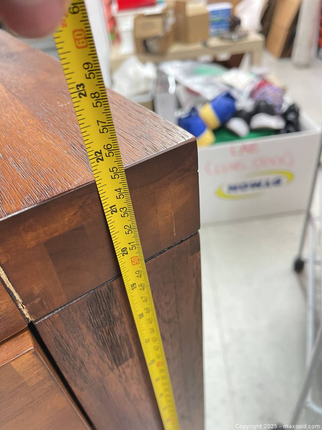 Structube solid wood dressers, pair | Maxsold