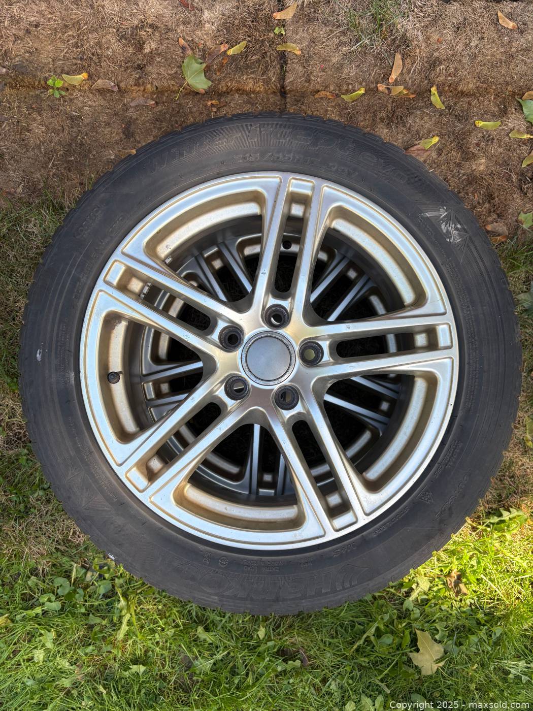 Michelin winter tires on alloy rims, set of 4 | Maxsold