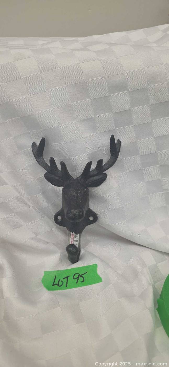 Cast Iron Deer Wall Hook | Maxsold