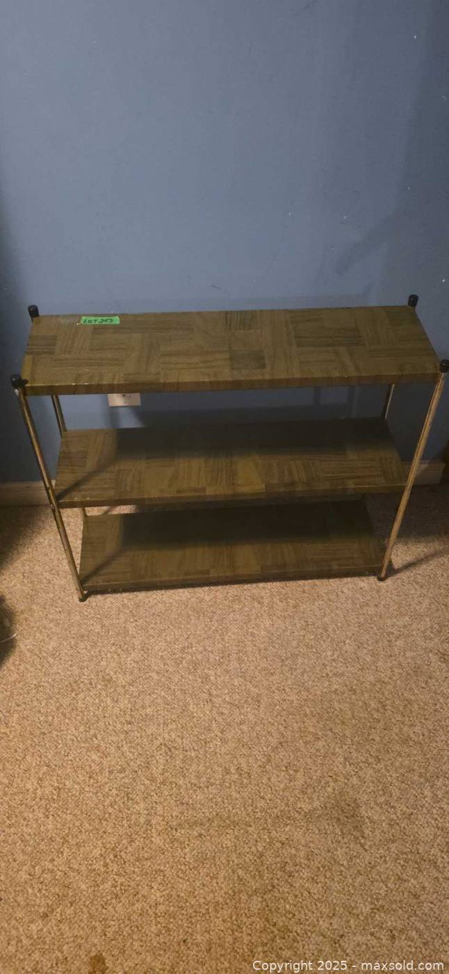 MCM Two-Tier Metal Shelf | Maxsold