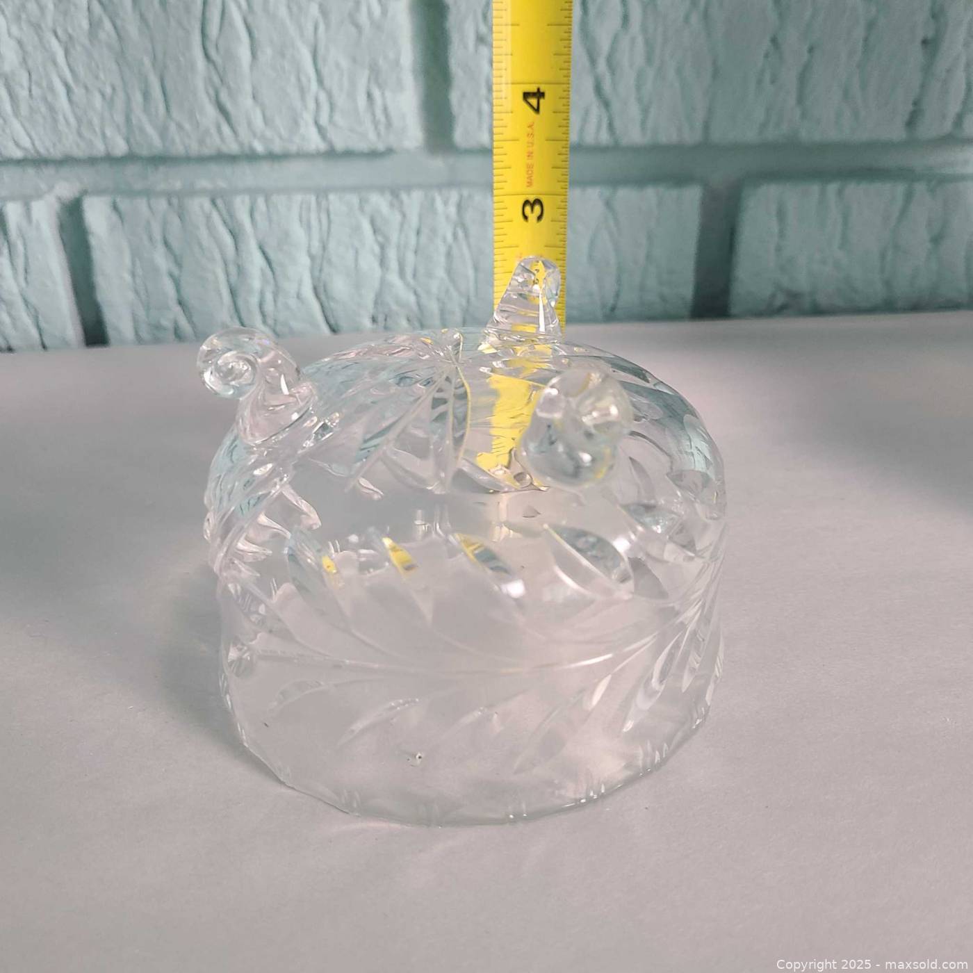 Crystal candy dishes and glass pitcher | Maxsold
