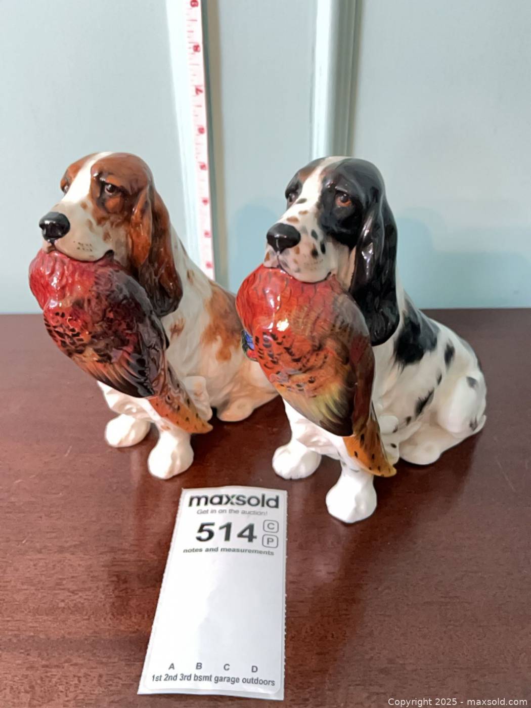 Two Royal Doulton Cocker Spaniels with Pheasants | Maxsold