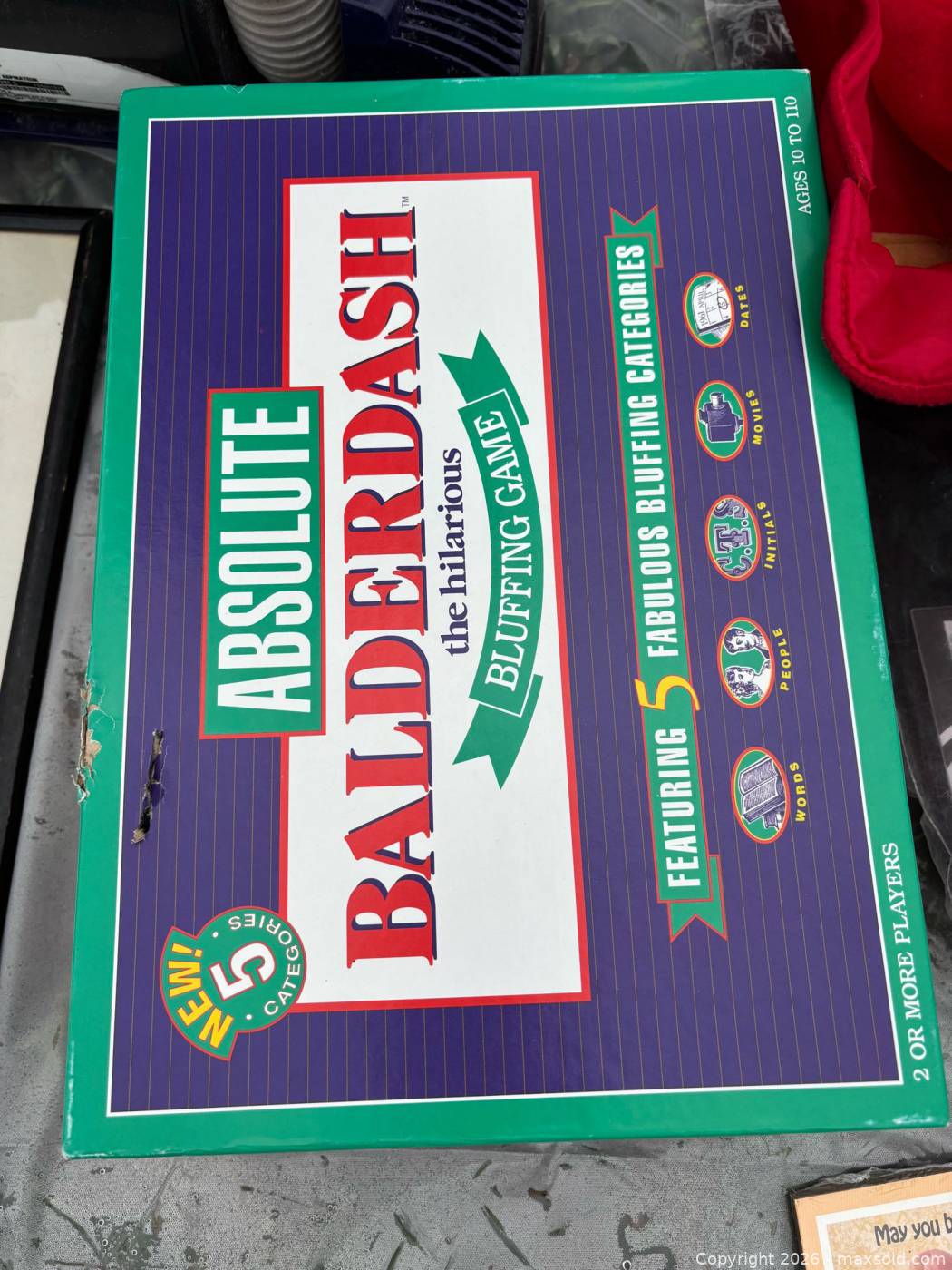 Absolute Balderdash board game | Maxsold