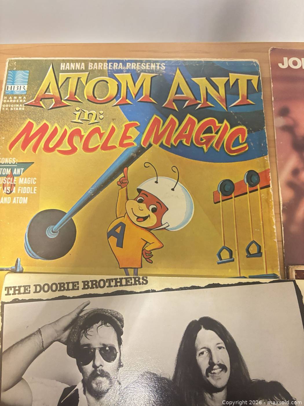 Vinyl record lot – 4 LP albums | Maxsold