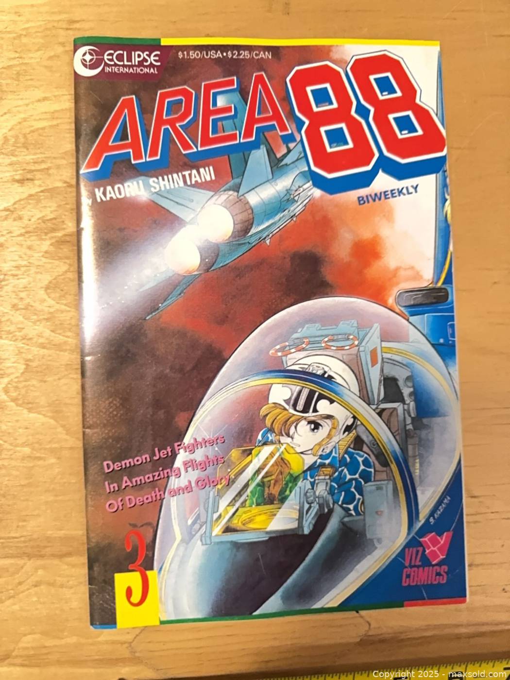 Area 88 issues 2-5 comic books | Maxsold