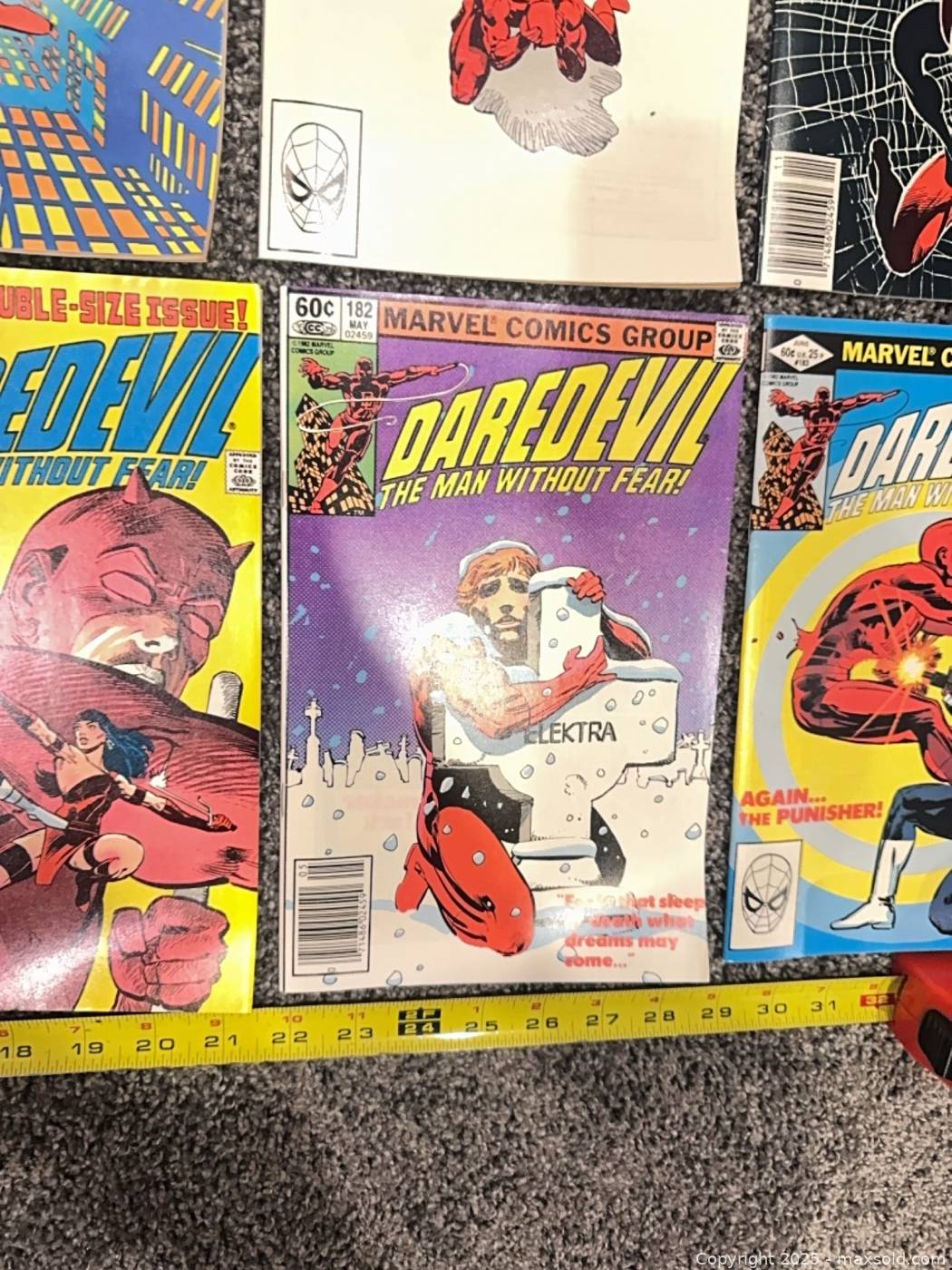 Marvel Daredevil Comics Issues 179-188 (10) | Maxsold