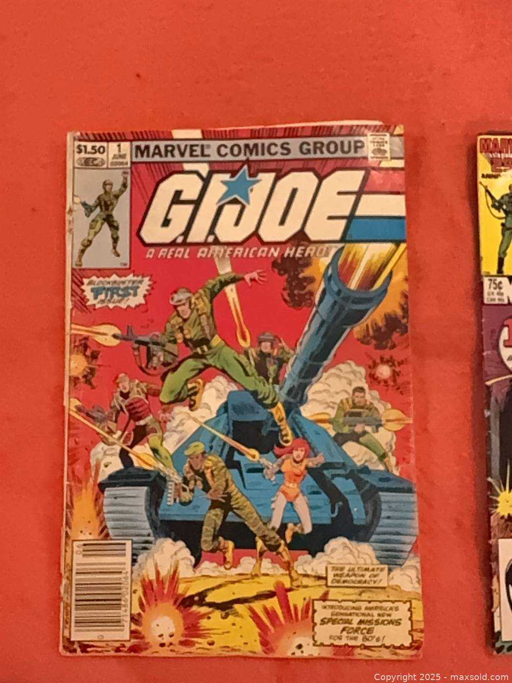 Marvel G.I. Joe A Real American Hero #1 and Special Missions #1 comic ...