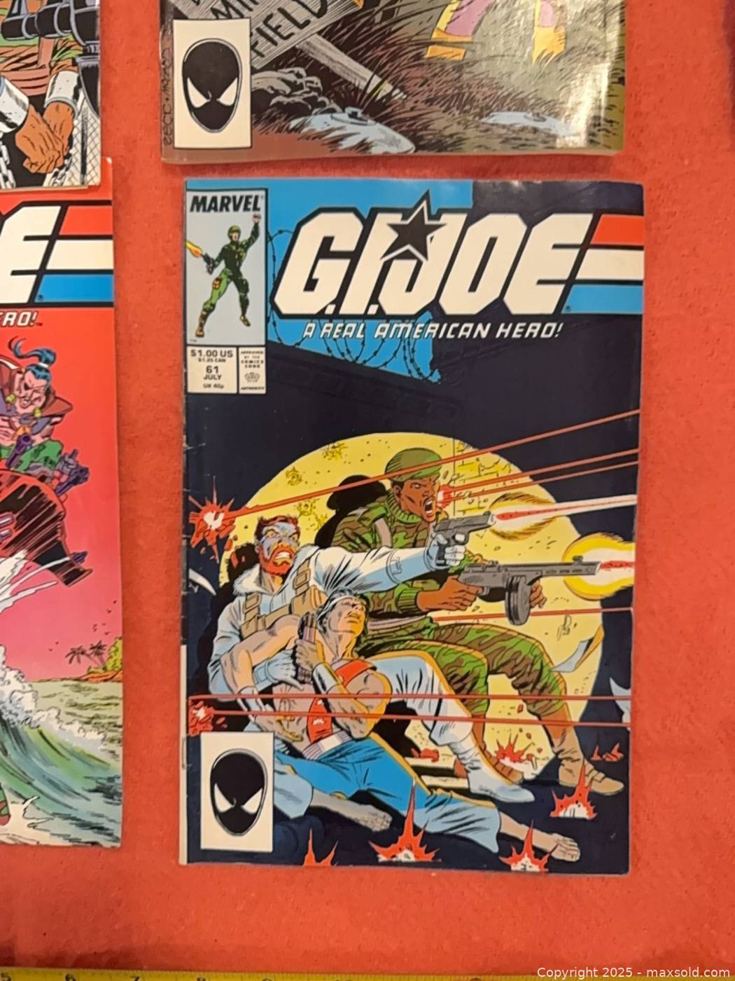 G.I. Joe comics issues 60-63, 67-68 & Yearbook 3 | Maxsold