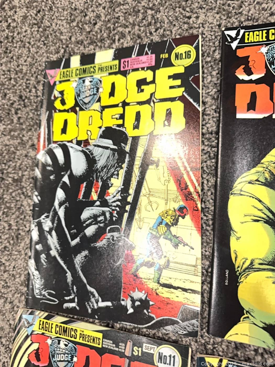 Judge Dredd comic issues 11-20 | Maxsold