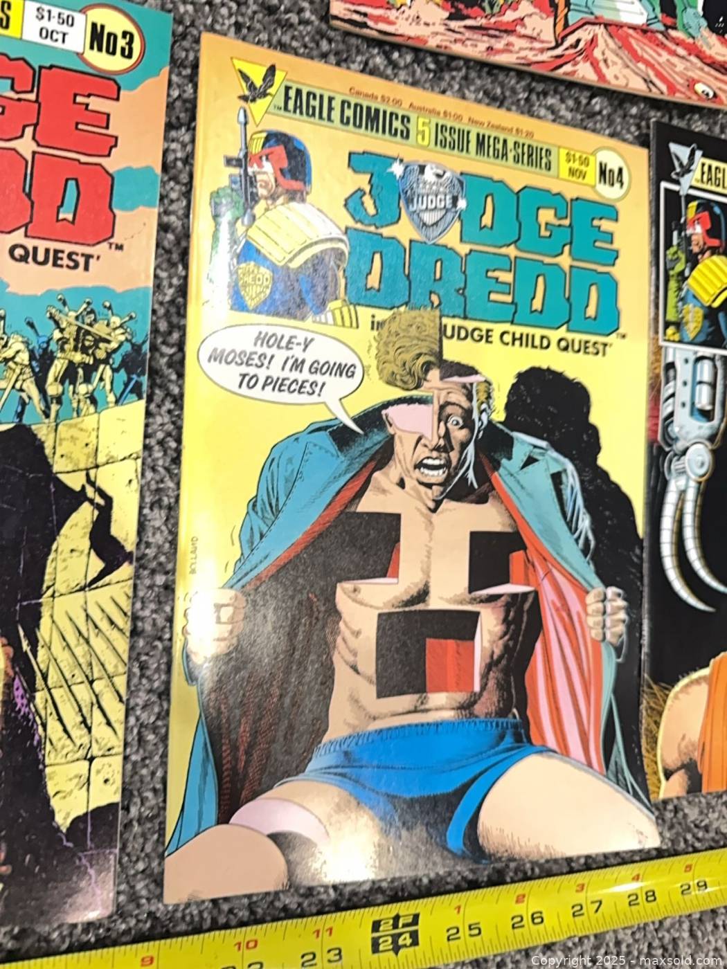 Judge Dredd Judge Child Quest #1-5 & Crime File #1-3 Comics | Maxsold