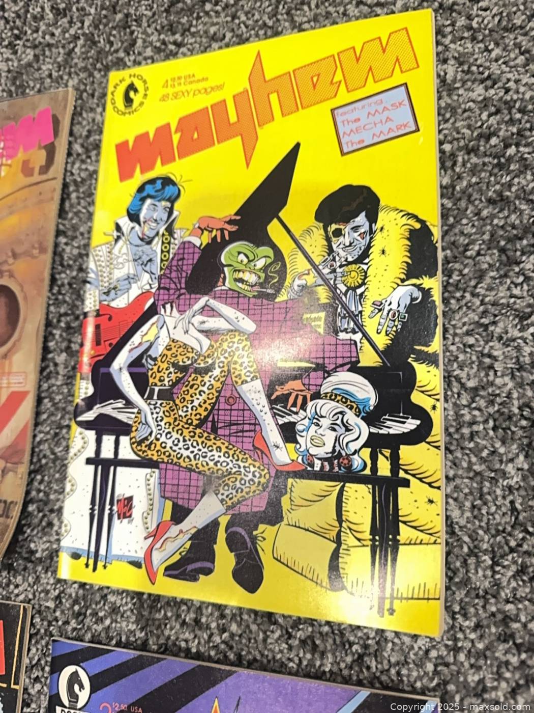 Mayhem comic books issues 1-4 | Maxsold