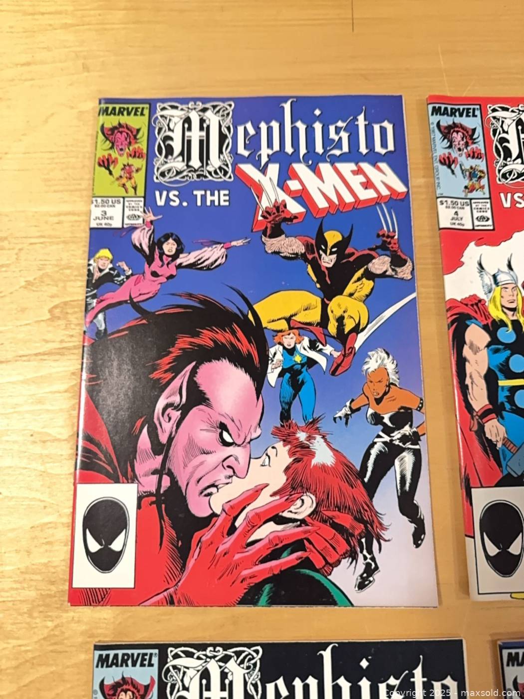 Marvel Mephisto vs. 4-Issue Comic Lot | Maxsold