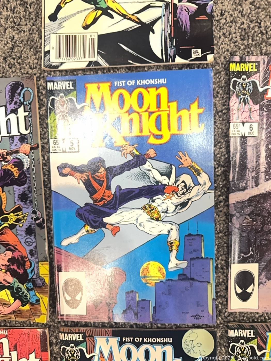 Marvel Moon Knight Fist of Khonshu #1-6 and Moon Knight #35 Comics ...