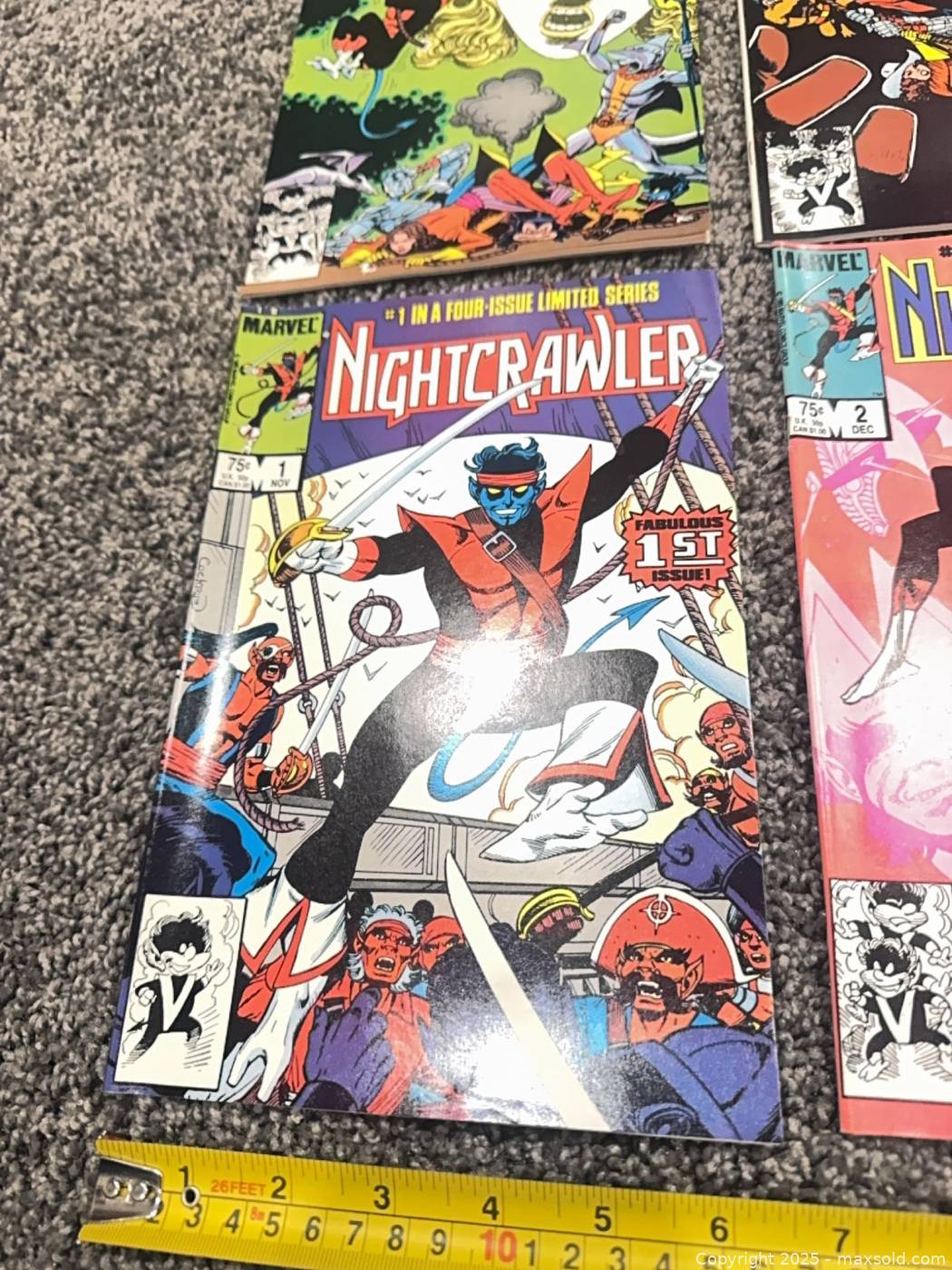 Nightcrawler limited series issues 1-4 | Maxsold