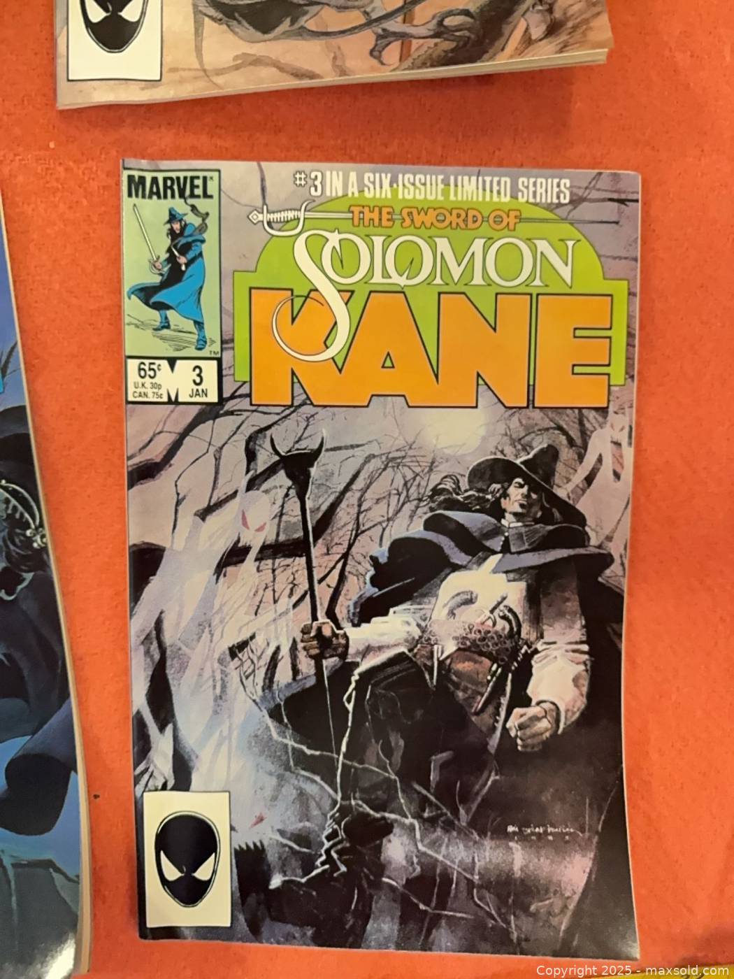 Solomon Kane #1-6 Marvel Comics set | Maxsold