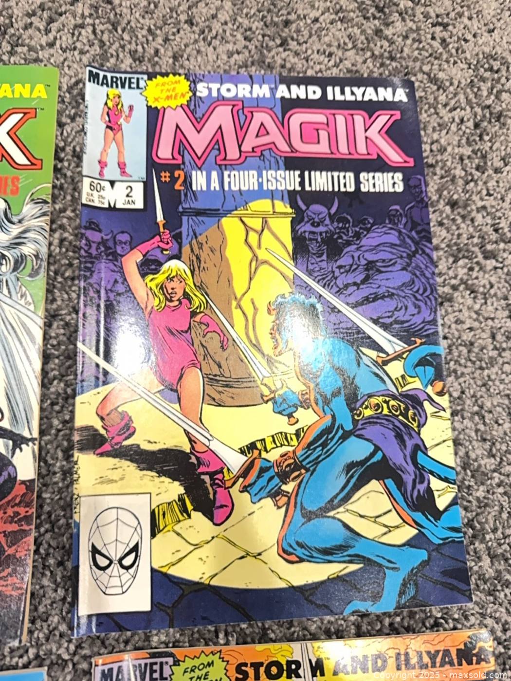 Storm and Illyana Magik #1-4 comic set | Maxsold