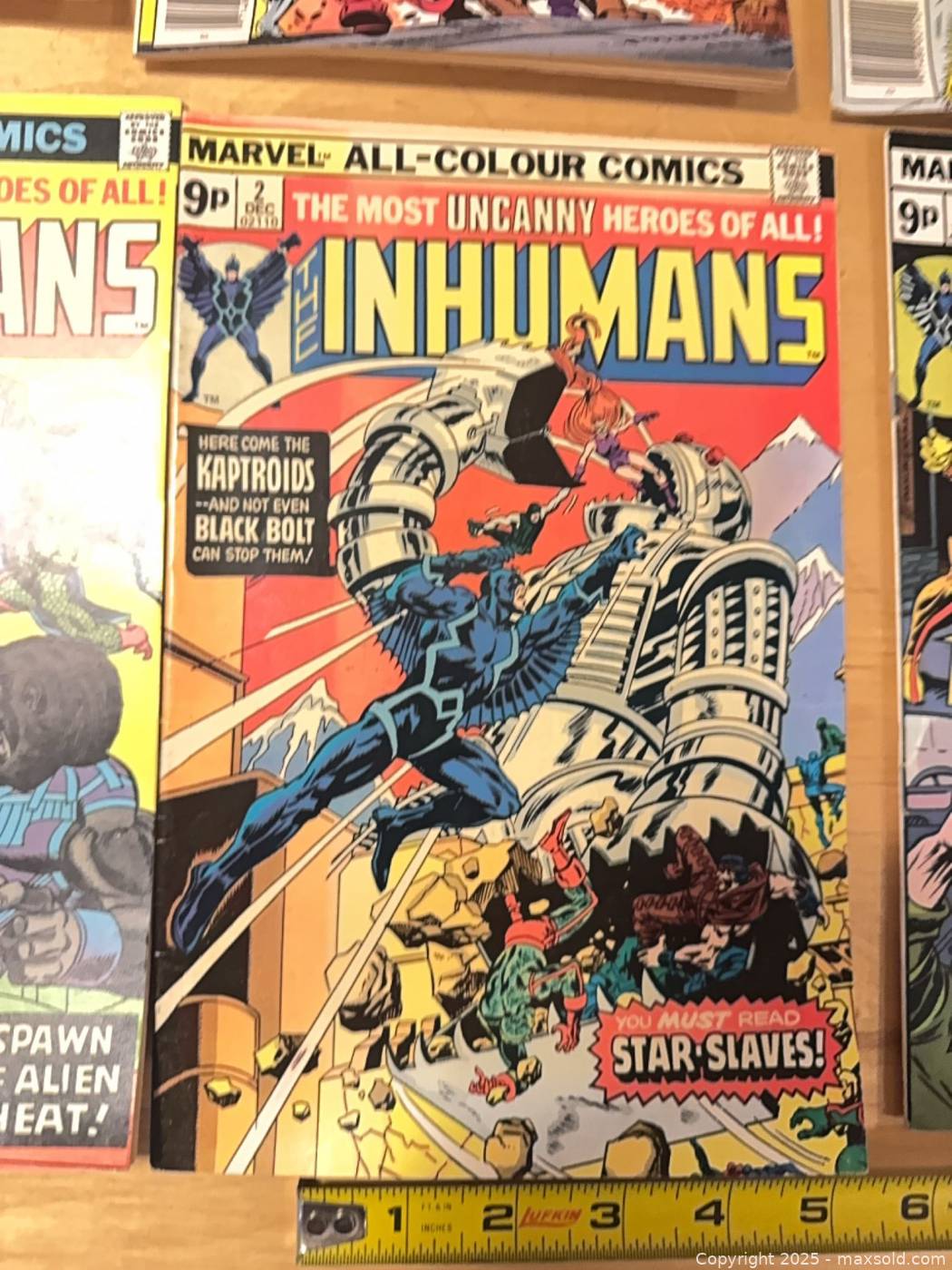 The Inhumans comic books issues 1-12 | Maxsold