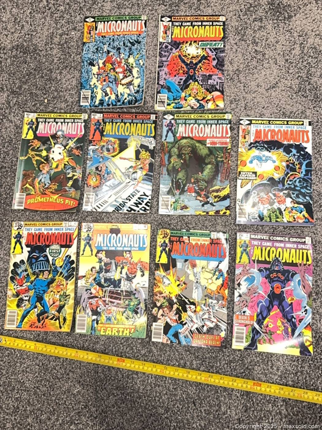 Marvel The Micronauts comic issues 1-10 | Maxsold