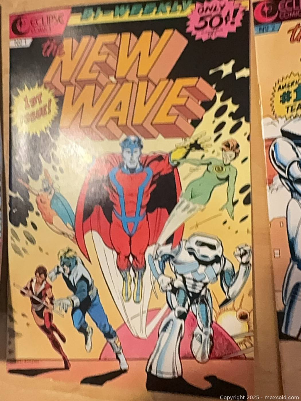 The New Wave comic series issues 1-13 | Maxsold