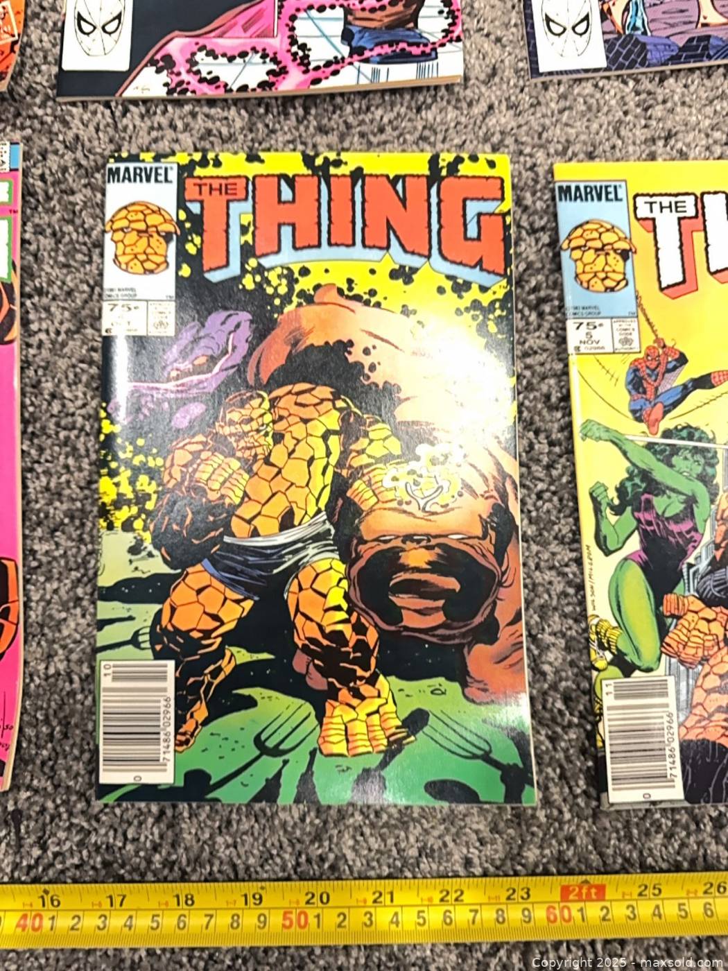 Marvel The Thing comic issues 1-10 minus 3 | Maxsold