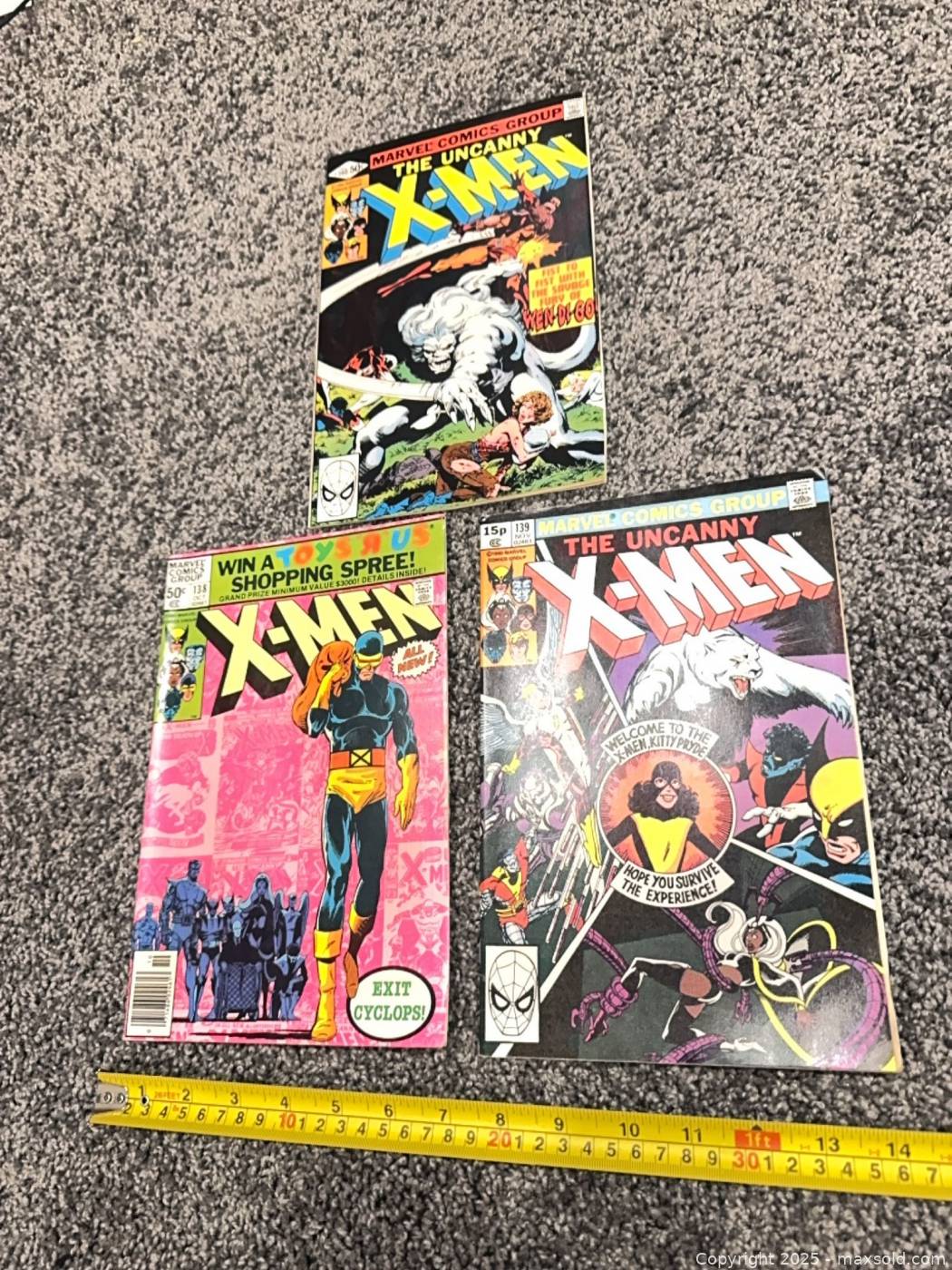 Marvel Uncanny X-Men Comics #138-140 | Maxsold