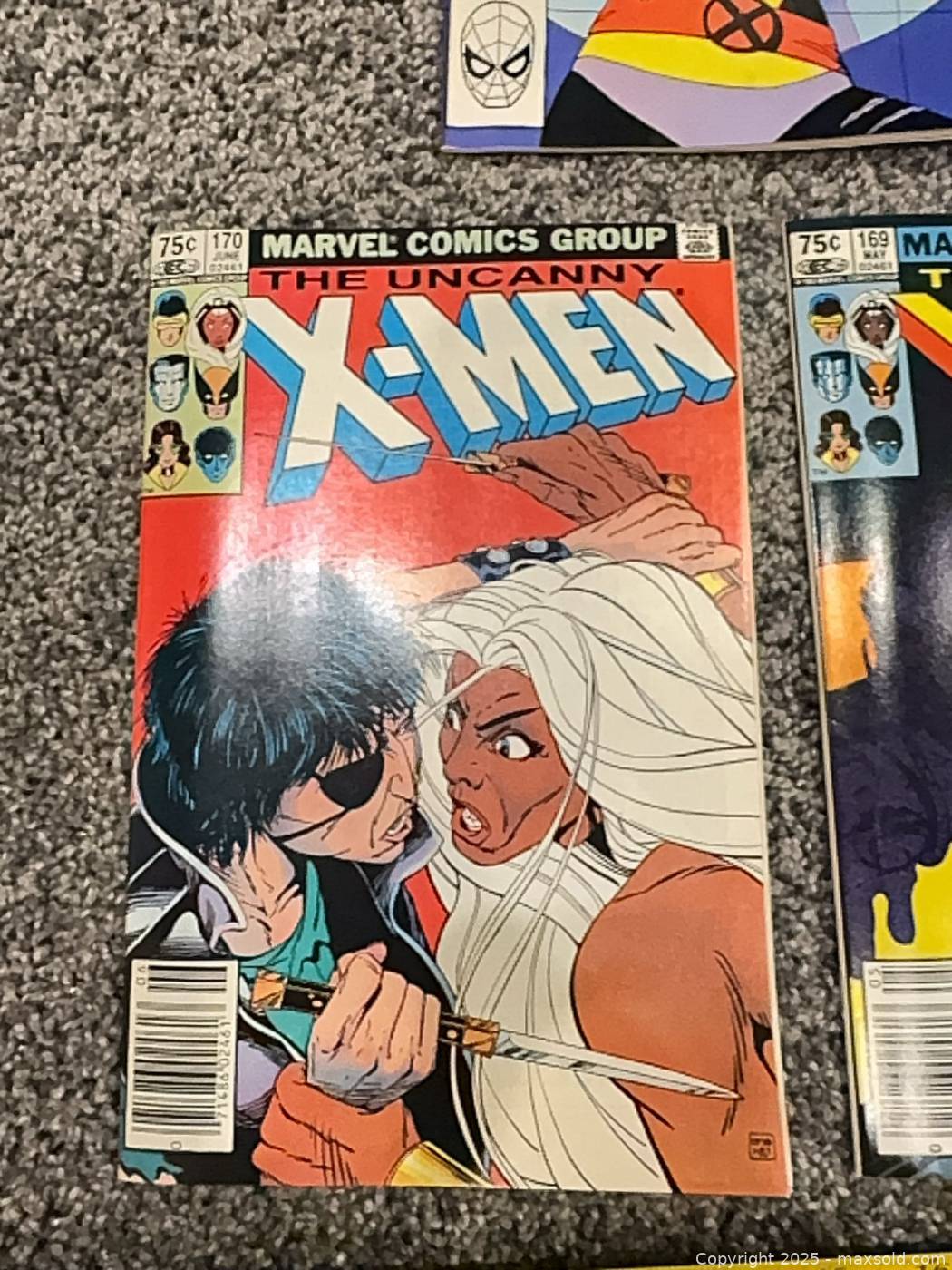 The Uncanny X-Men #168, #169, #170 comics | Maxsold