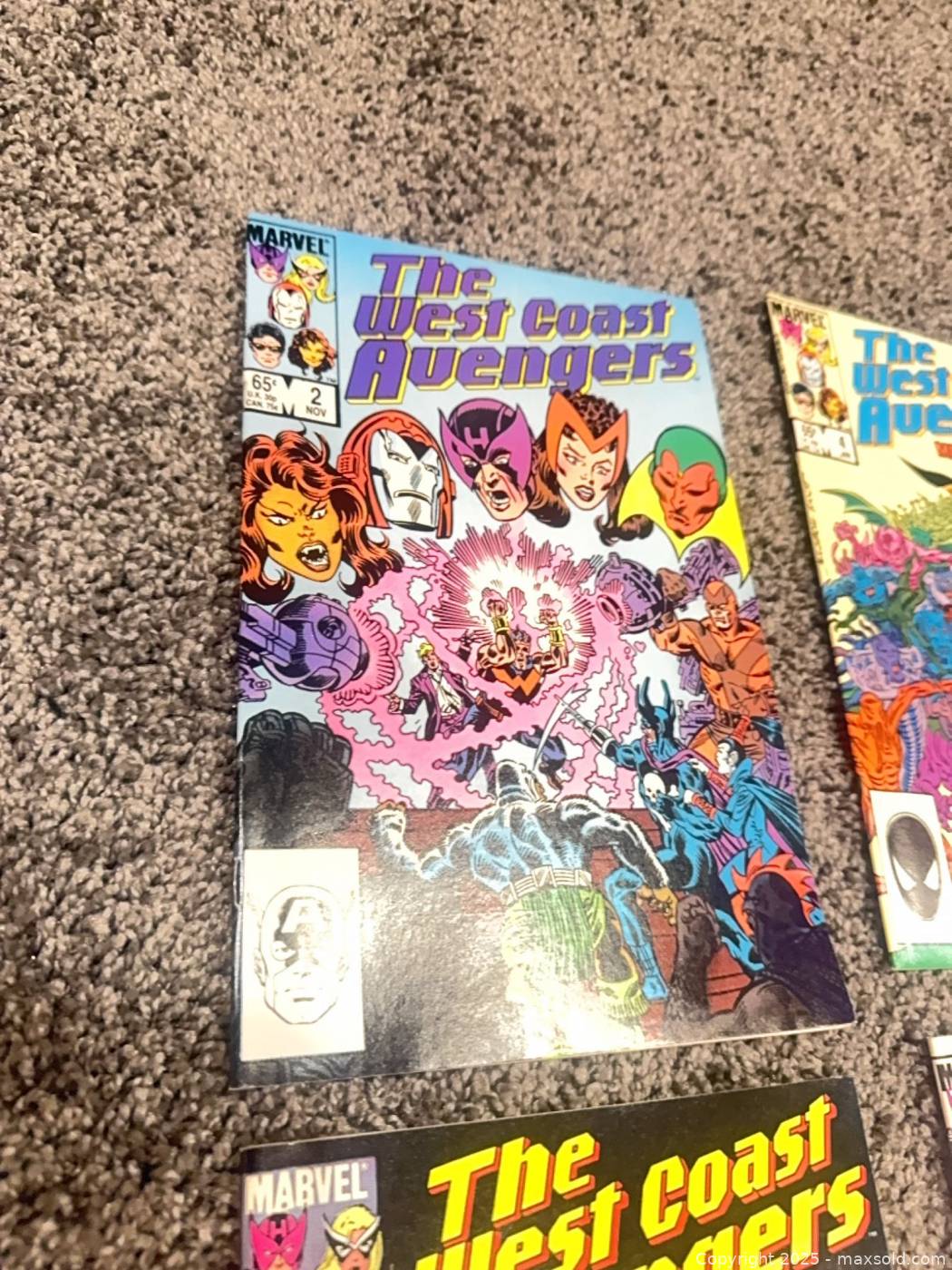 The West Coast Avengers Issues 1-4 | Maxsold