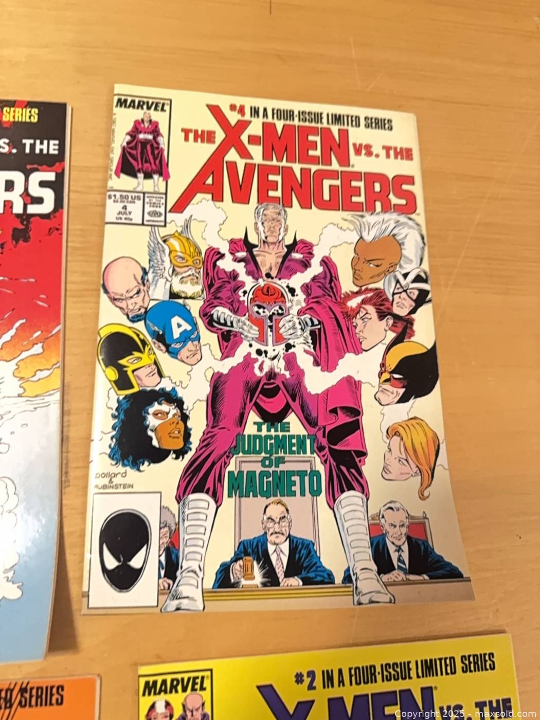 Marvel The X-Men vs. The Avengers comic issues 1-4 | Maxsold