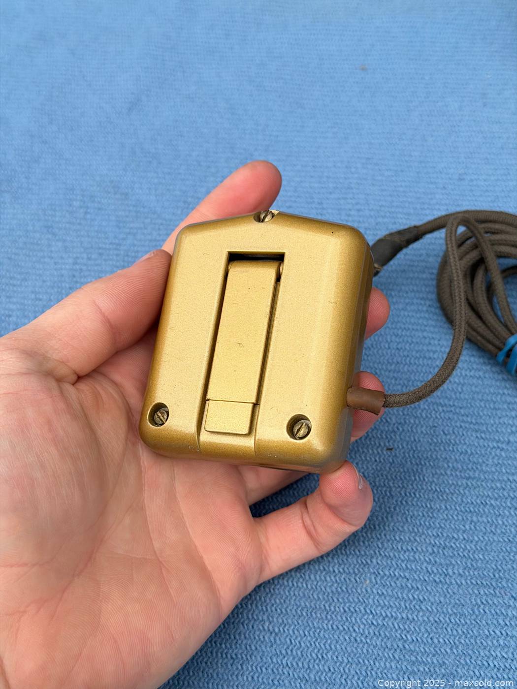 Vintage Astatic crystal microphone with switch | Maxsold