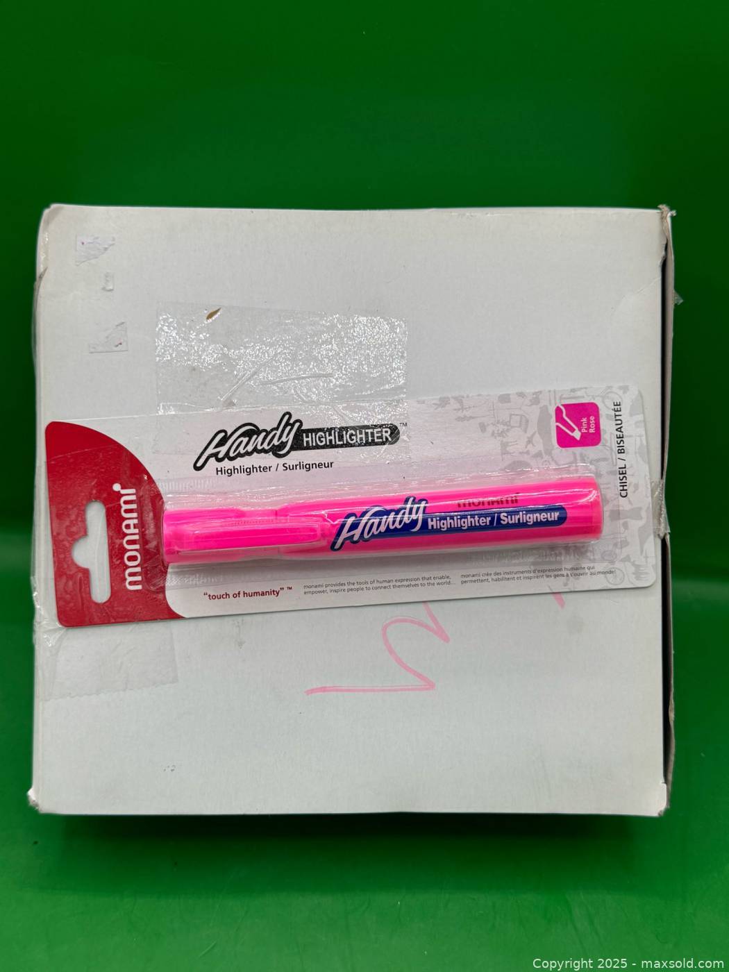 12 Monami Handy Pink Rose Highlighters | Maxsold