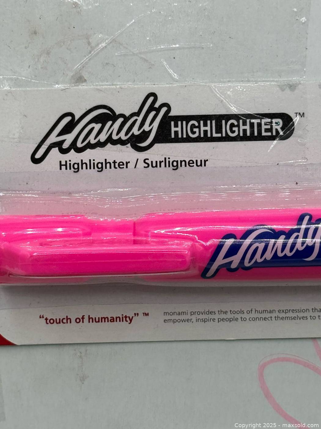 12 Monami Handy Pink Rose Highlighters | Maxsold