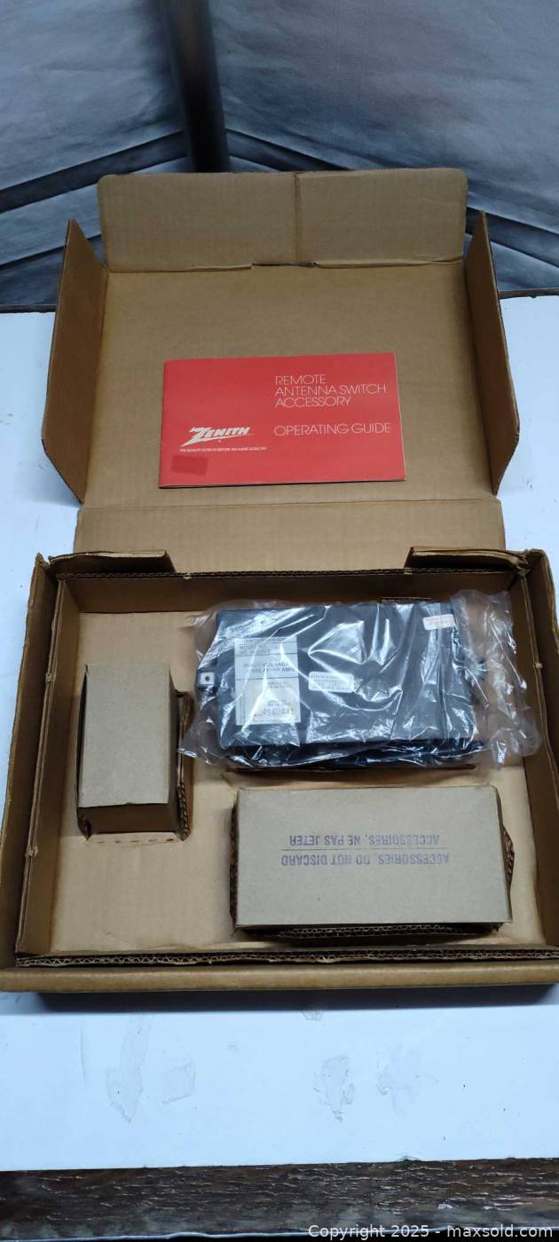 Zenith antenna switch accessory kit | Maxsold