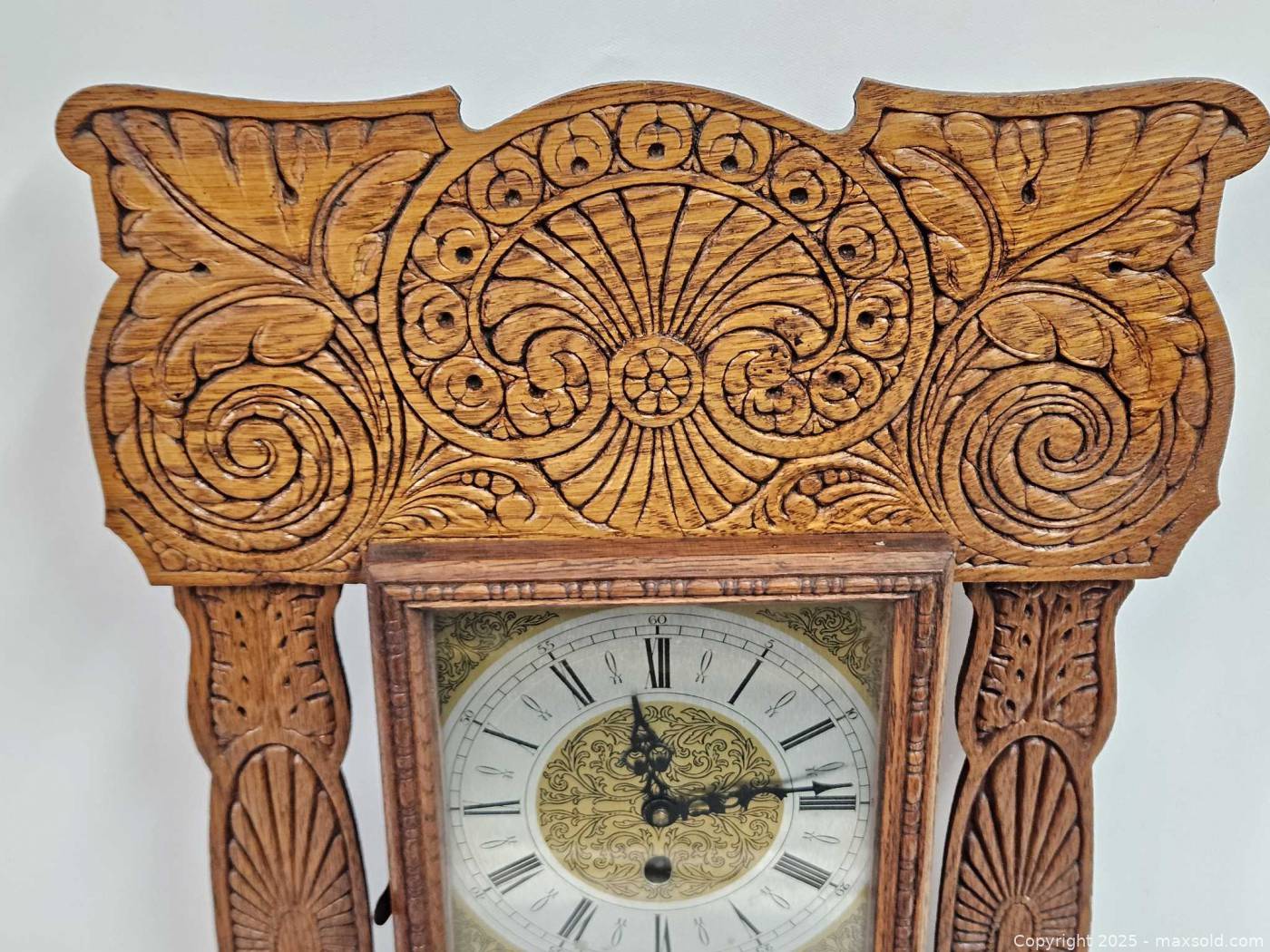 Linden Tempus Fugit wall clock & Ingraham gingerbread parlor clock ...