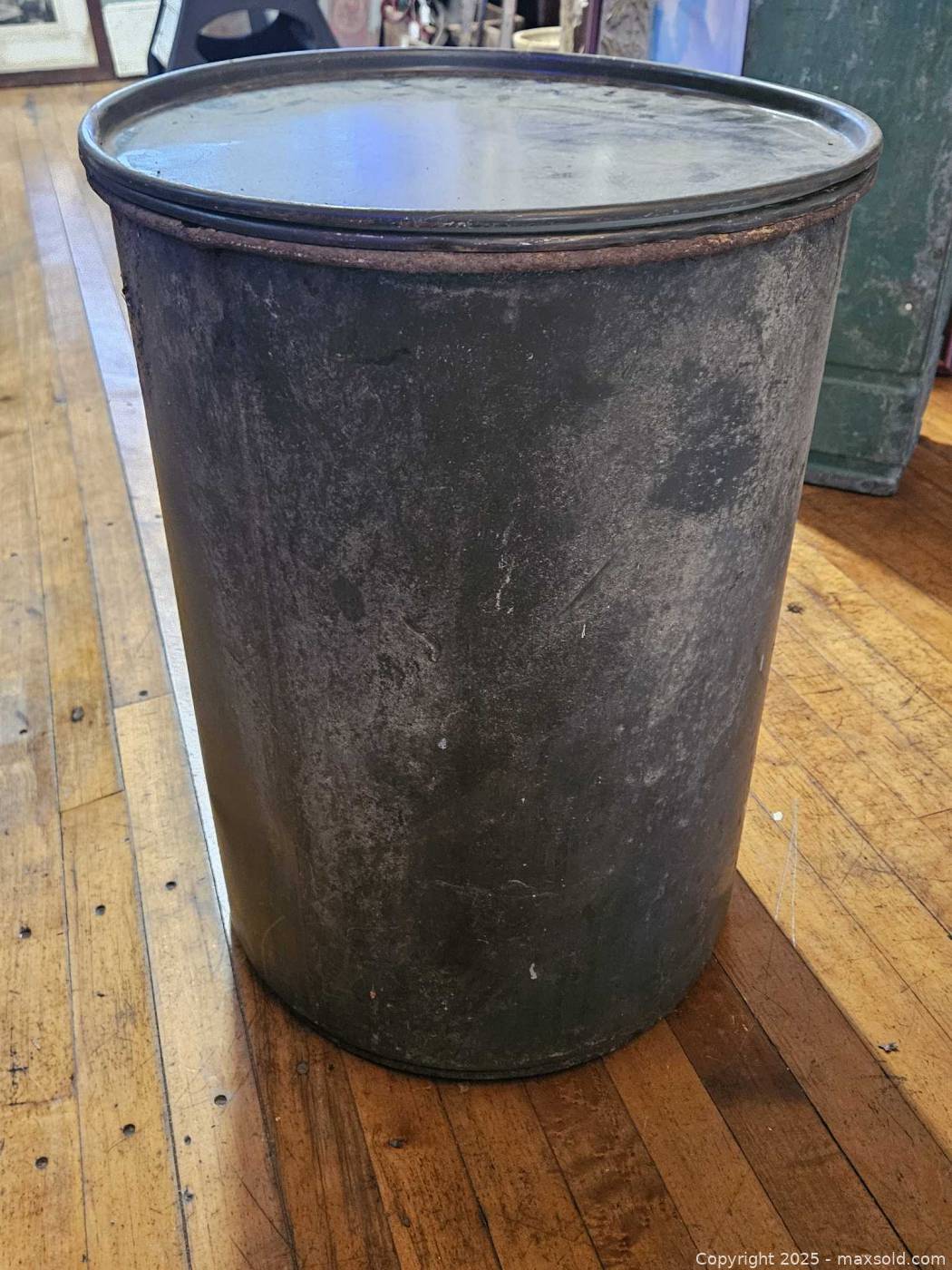 Vintage Office of Civil Defense 17.5-Gallon Drinking Water Container ...